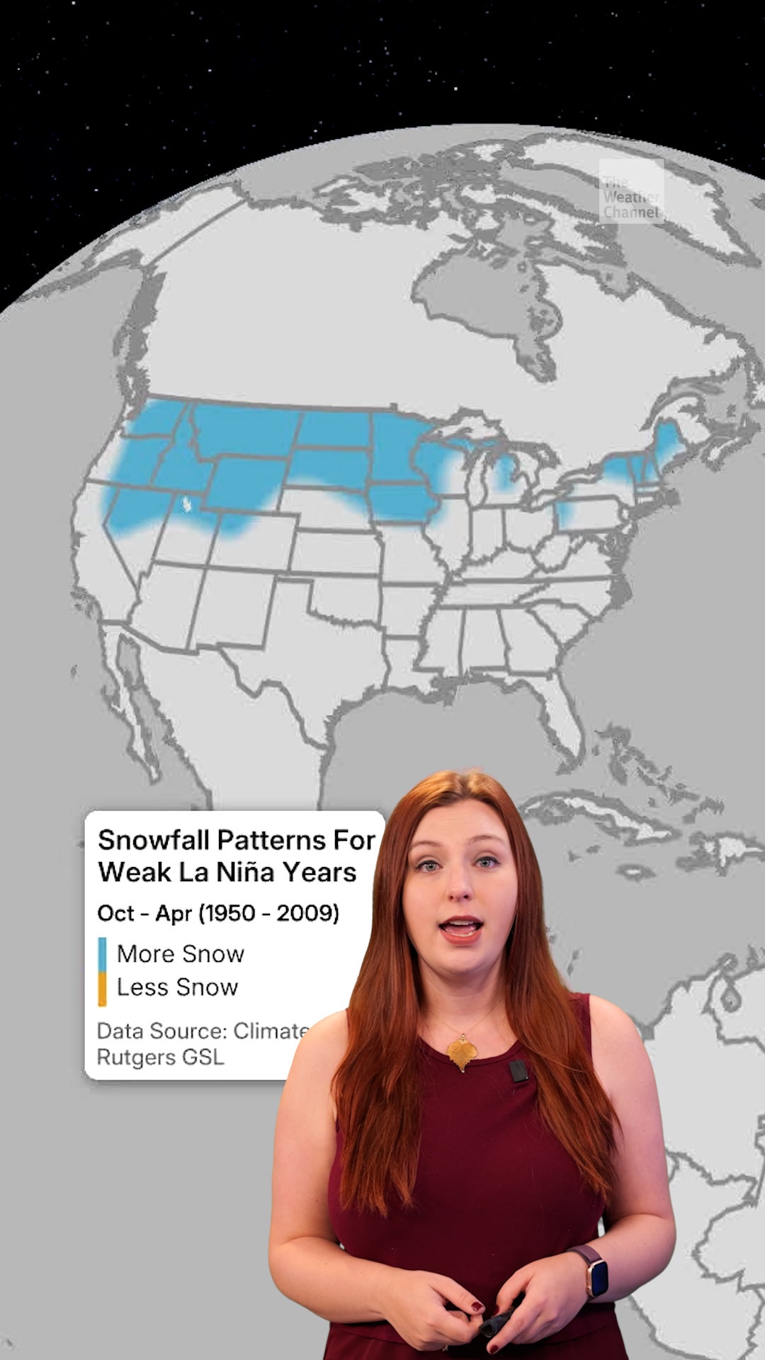 How This Winter S Weak La Niña Could Affect Your Snowfall