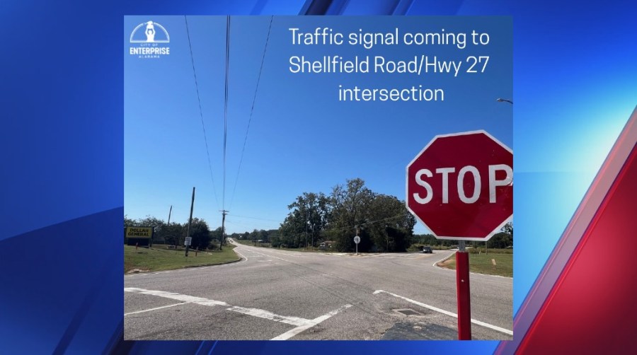 Enterprise intersection upgrade aims to enhance traffic safety