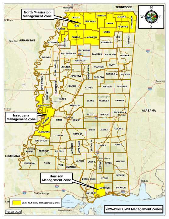 Chronic Wasting Disease detected for first time in Prentiss County