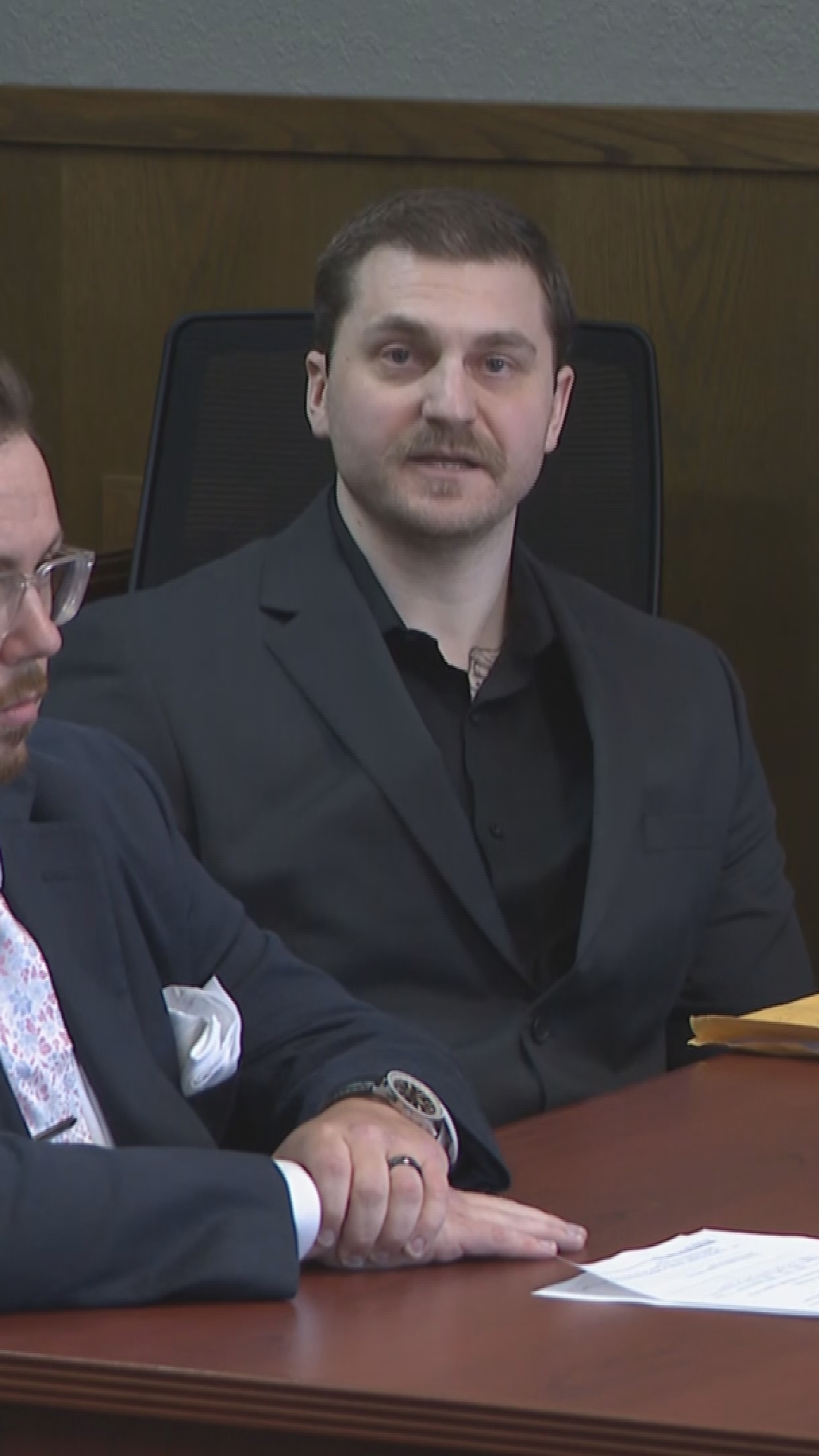 Convicted murderer Justin Crenshaw has outburst in court following life ...