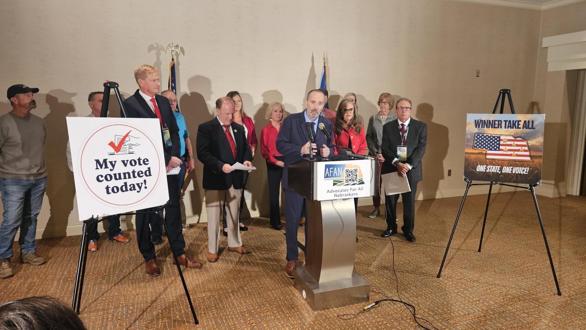 Advocacy group launches petitions on Nebraska’s electoral system and ...
