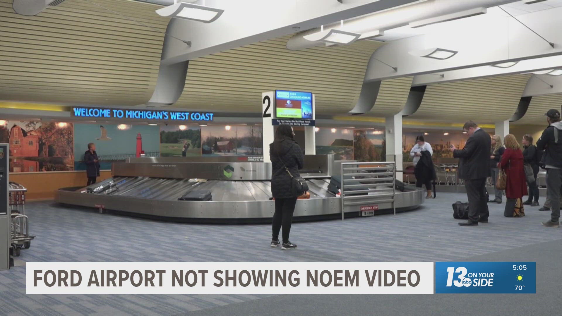 Gerald R. Ford Airport is not showing Kristi Noem's airport safety ...