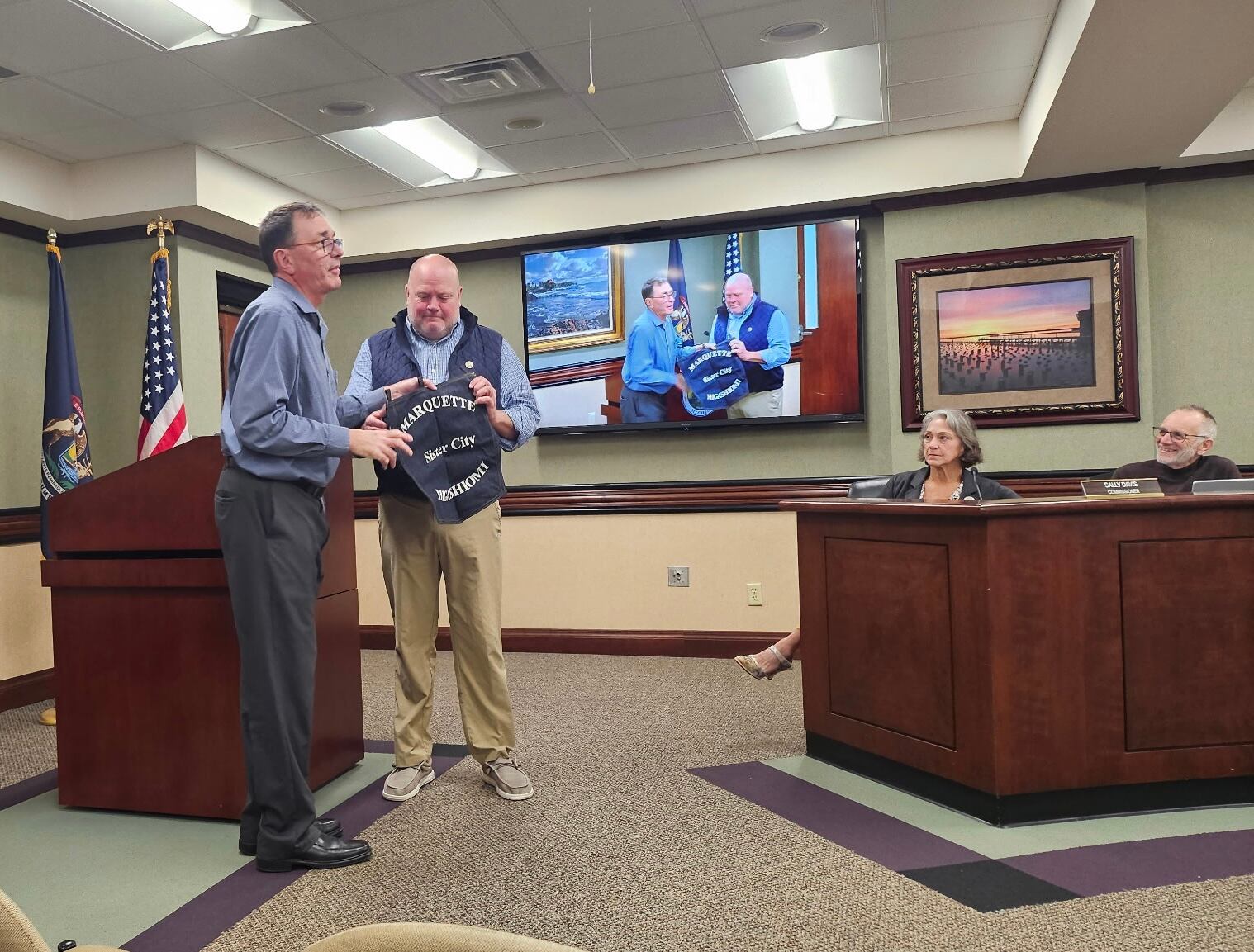 Marquette receives gift from Sister City of Higashiomi, Japan