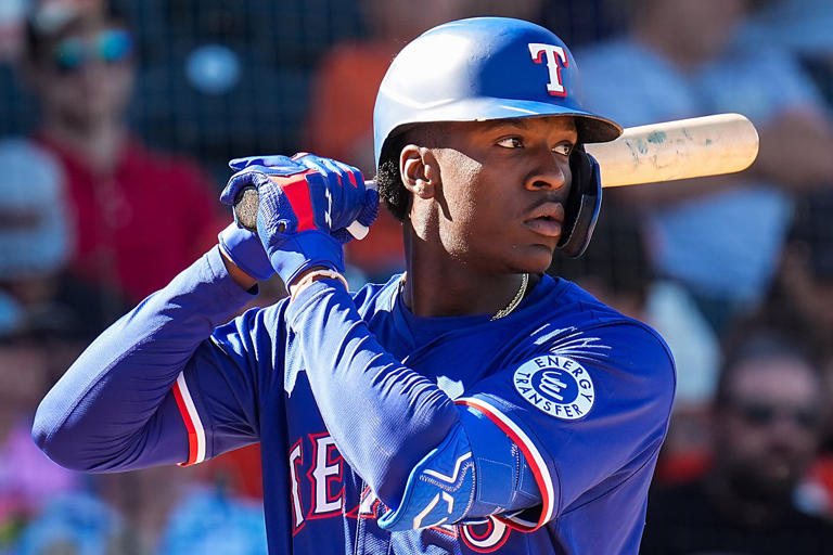 Texas Rangers’ top prospect Sebastian Walcott pulled from Arizona Fall ...