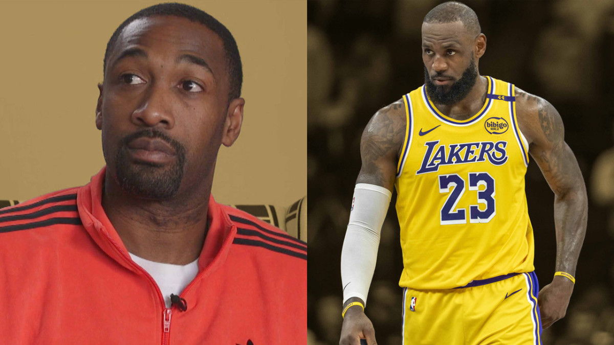 Gilbert Arenas saying LeBron James is not a top-10 player in the NBA at ...