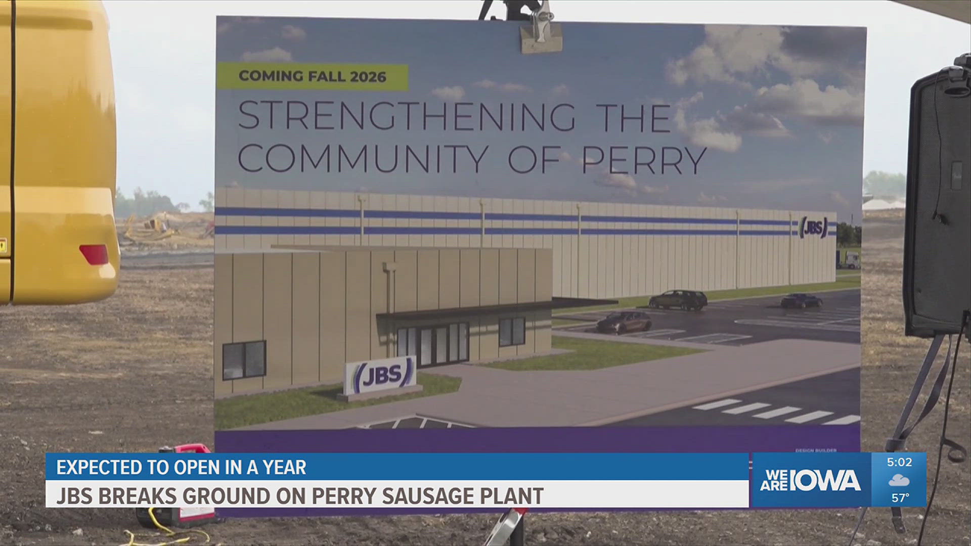 JBS USA breaks ground on $135 million sausage production plant
