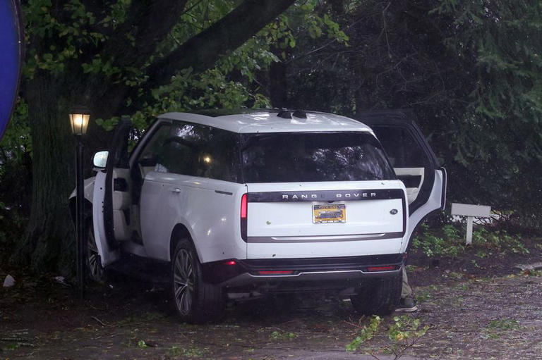 Alec Baldwin looks disheveled post car crash as images emerge of ...
