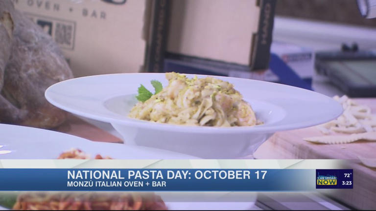 Celebrate National Pasta Day With Monzú Italian Oven + Bar