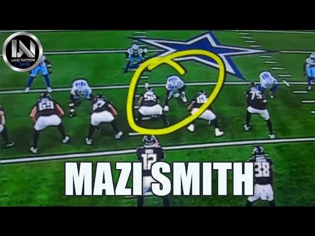 Cowboys Mazi Smith makes a TFL unblocked