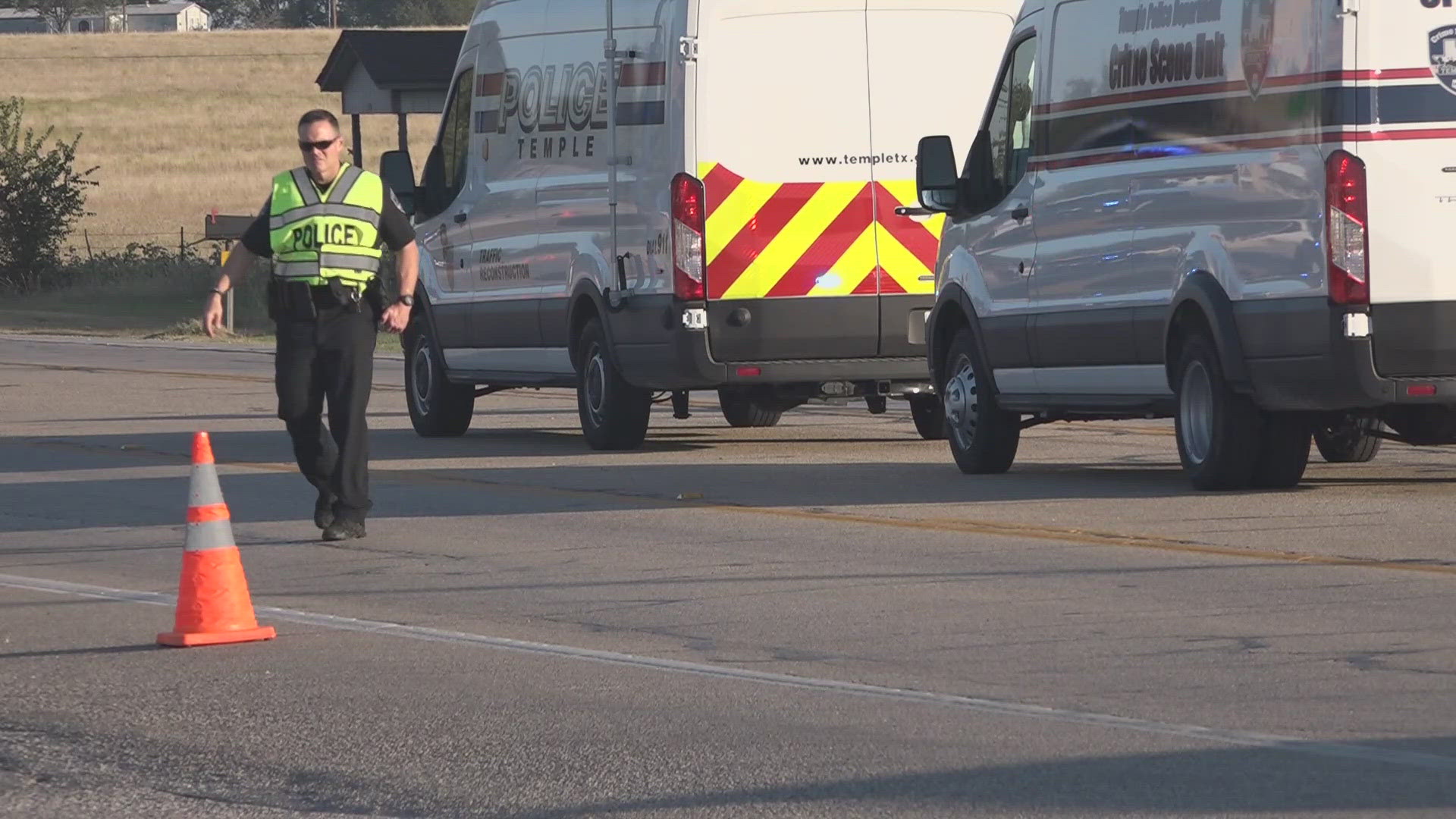 Temple PD: Pedestrian fatally struck by vehicle