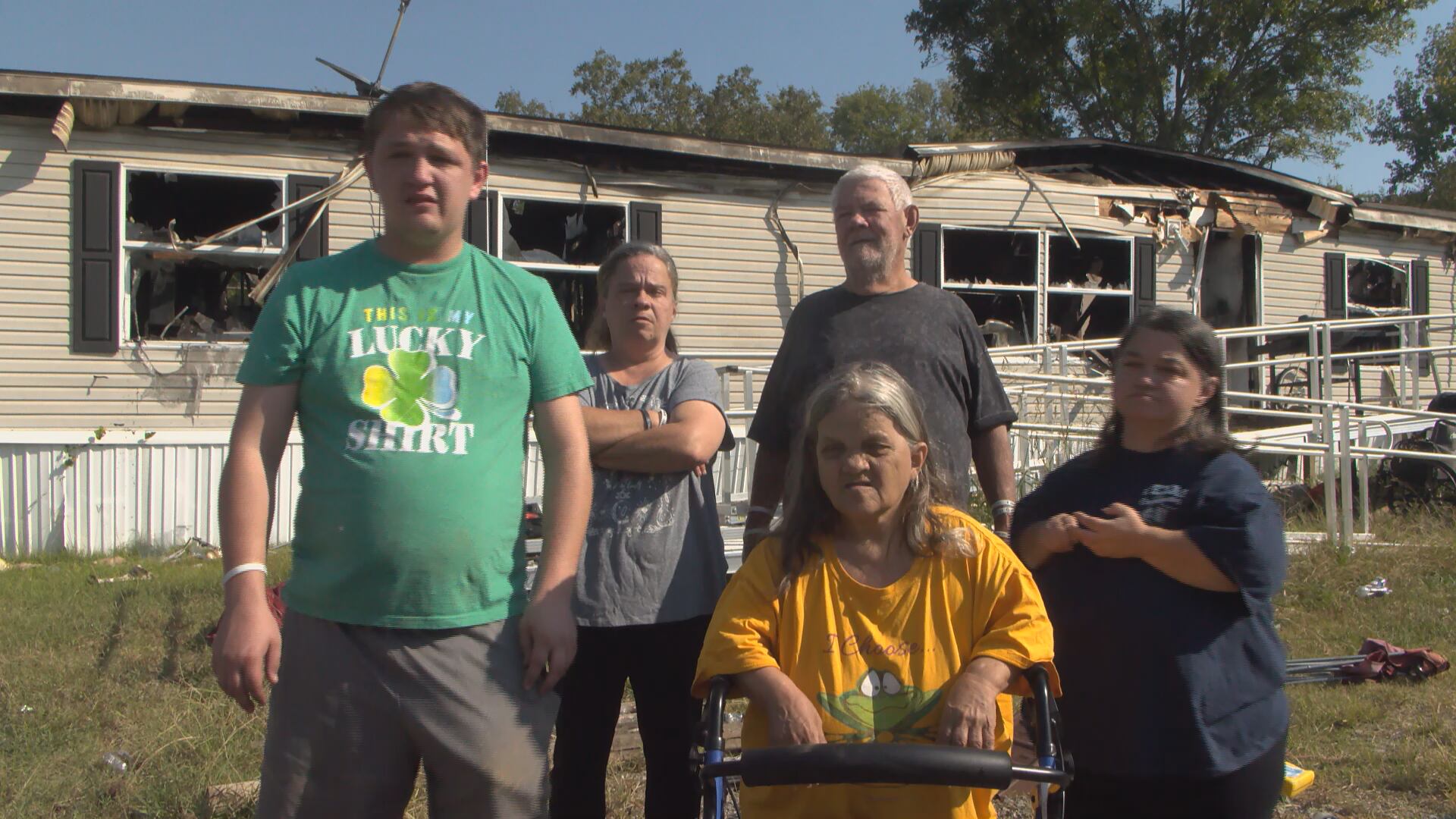 Achille family loses home to fire