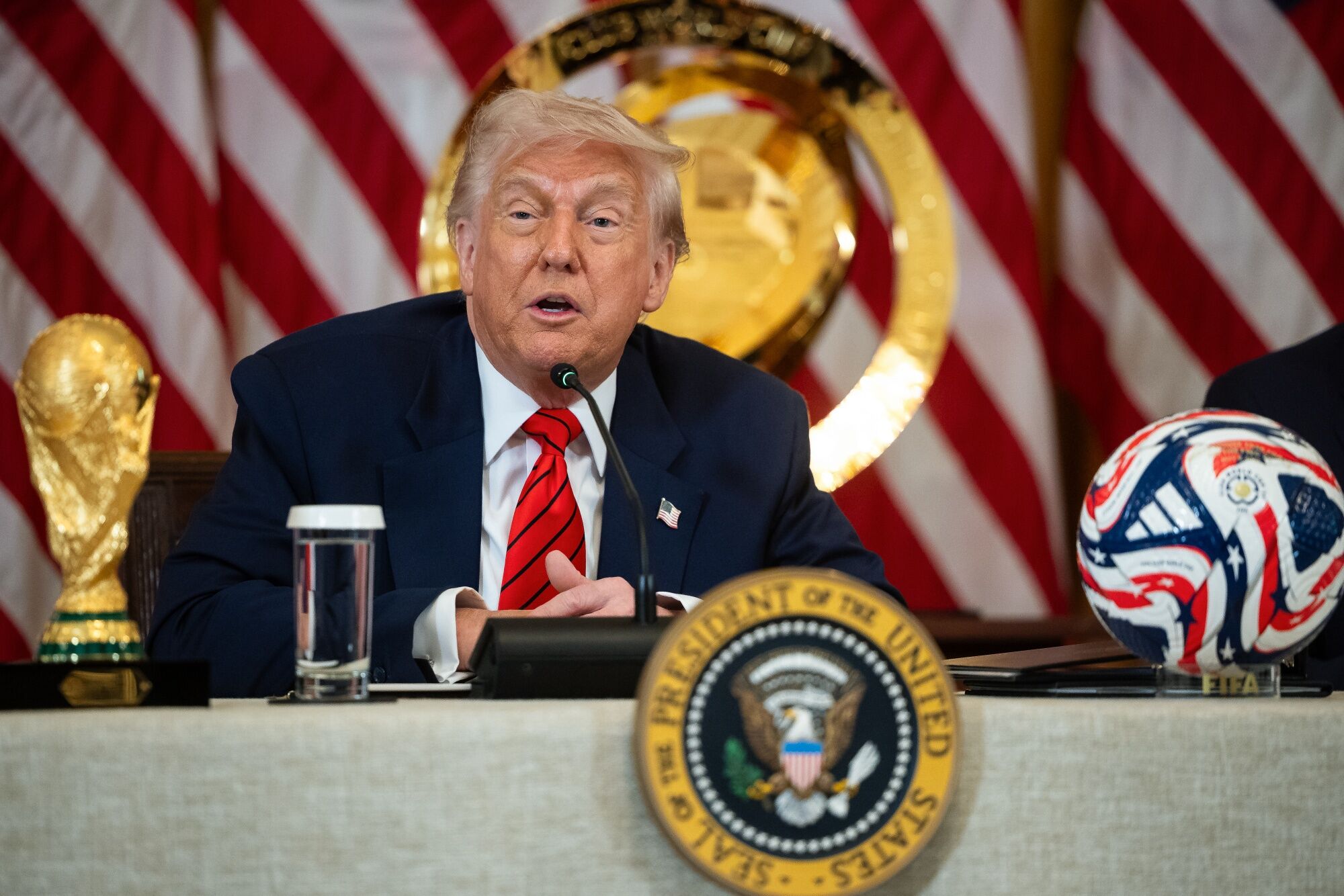 Trump Warns of Relocating World Cup From Boston, LA Olympics