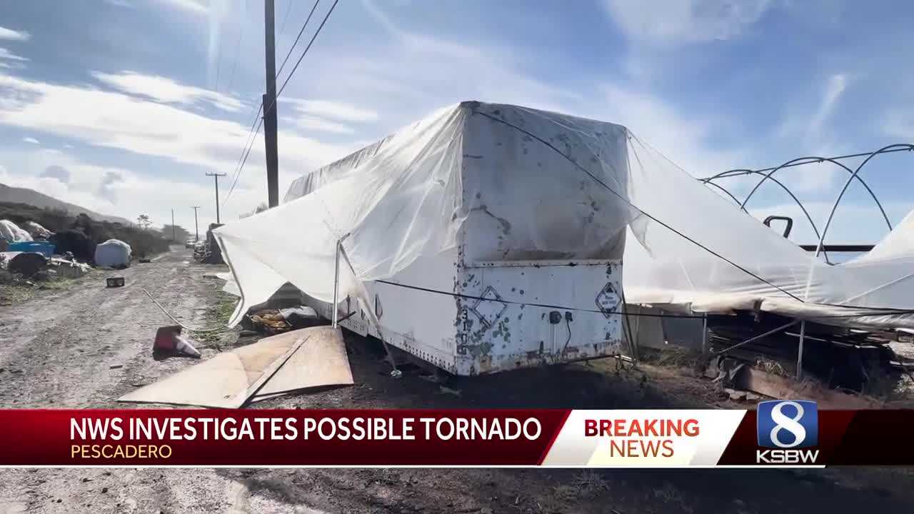 Tornado-like event causes damage at Flip Flop Farms in Pescadero