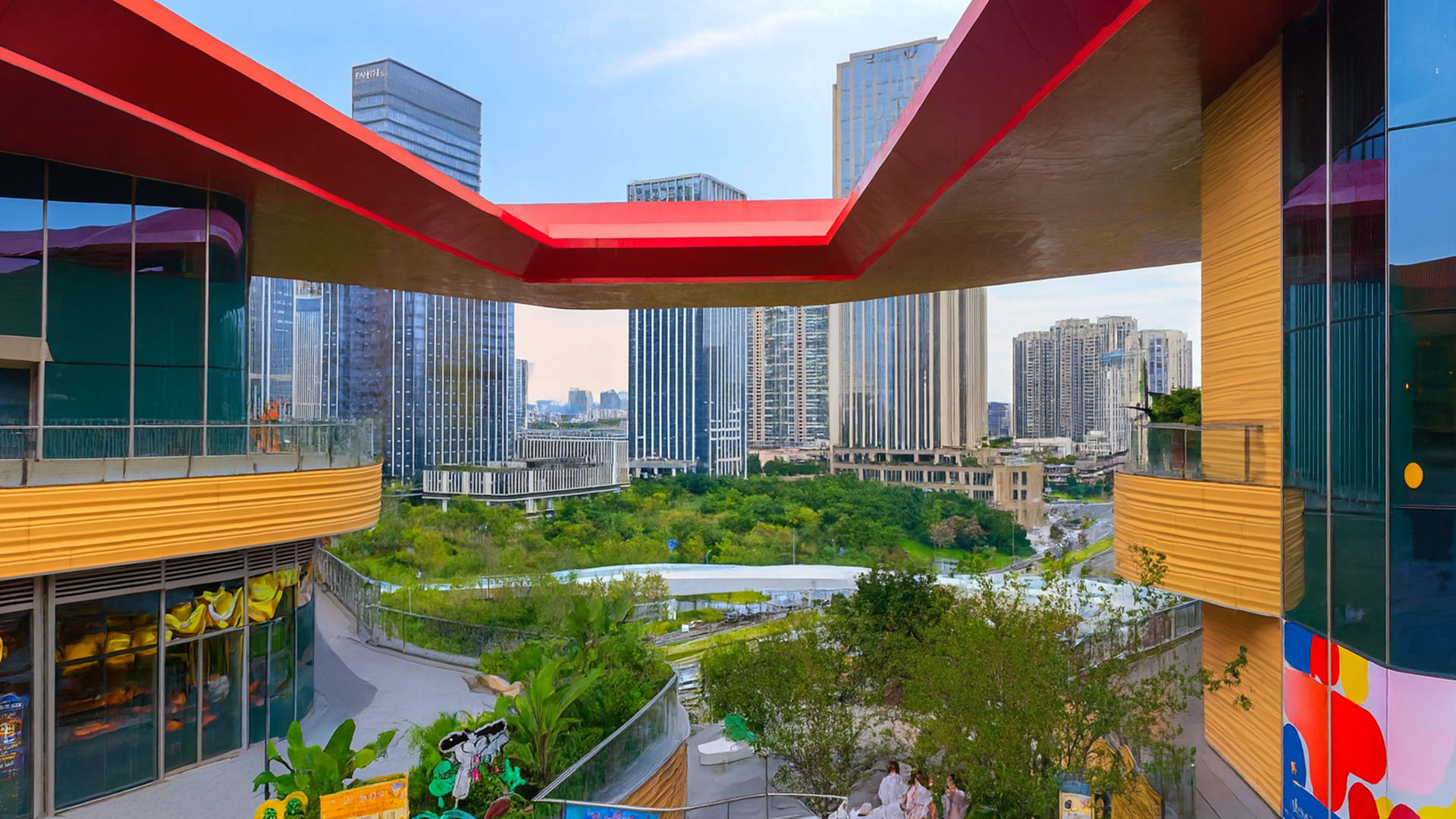 Inside the 8D Forest Mall – China 4K