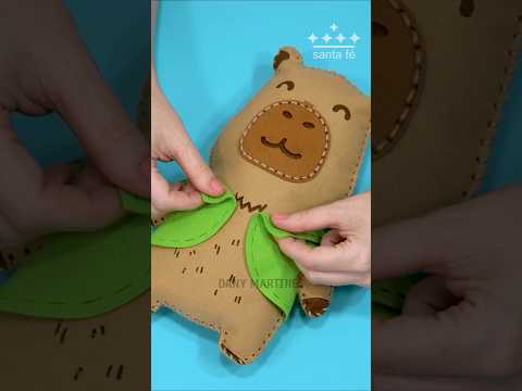 Paçoca, a capivara mais fofa do universo 💕 Ponto a ponto