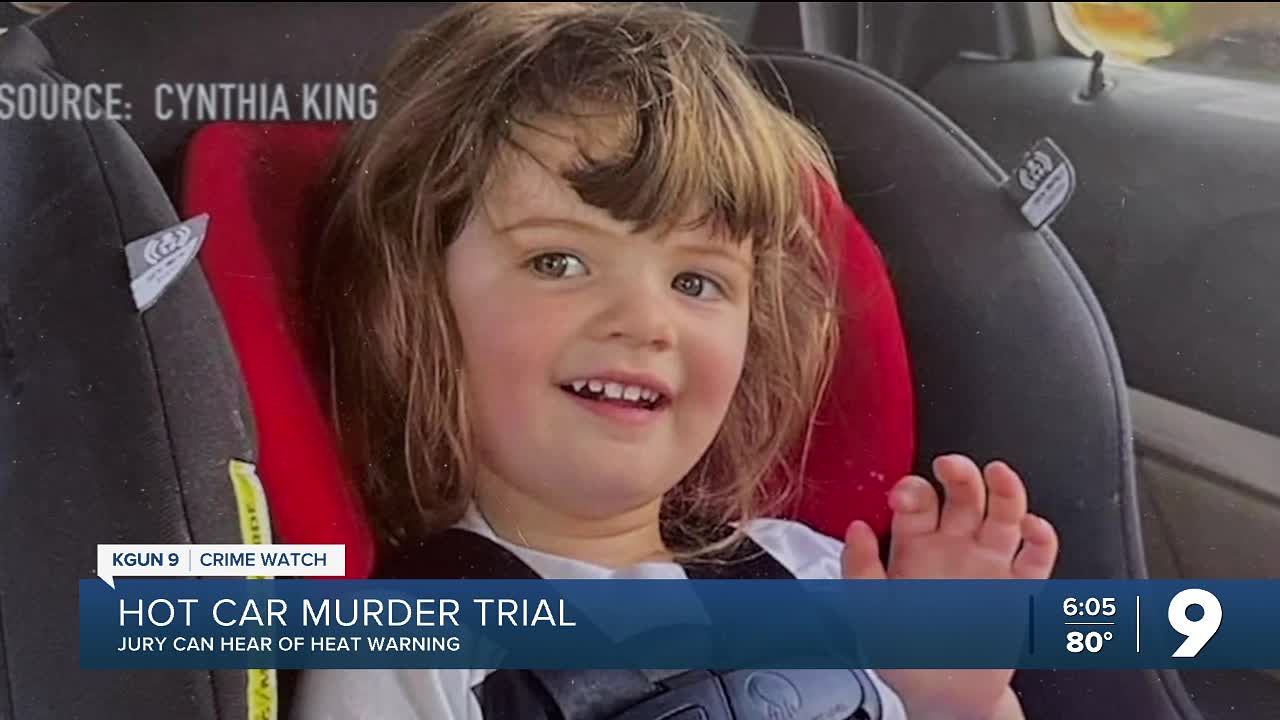 Hot car death murder trial: Evidence admitted