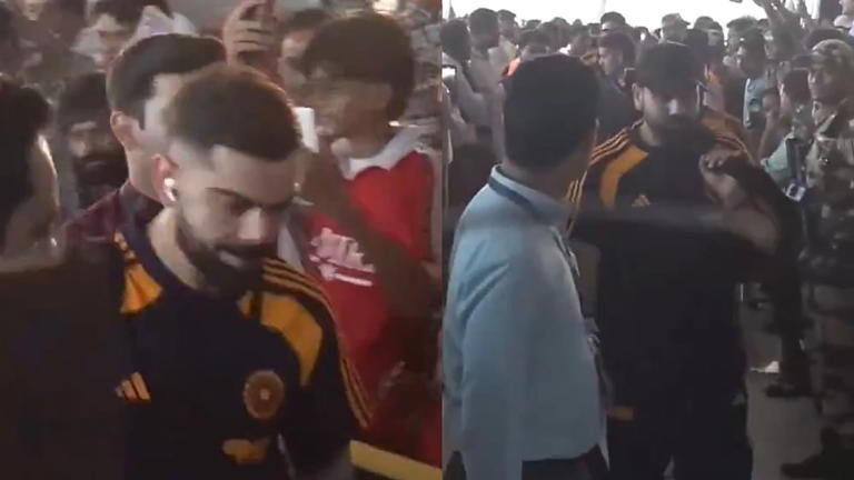 Watch: Rohit Sharma & Virat Kohli Head To Australia With Other Team ...