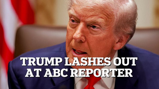Trump refuses to answer question from ABC News reporter