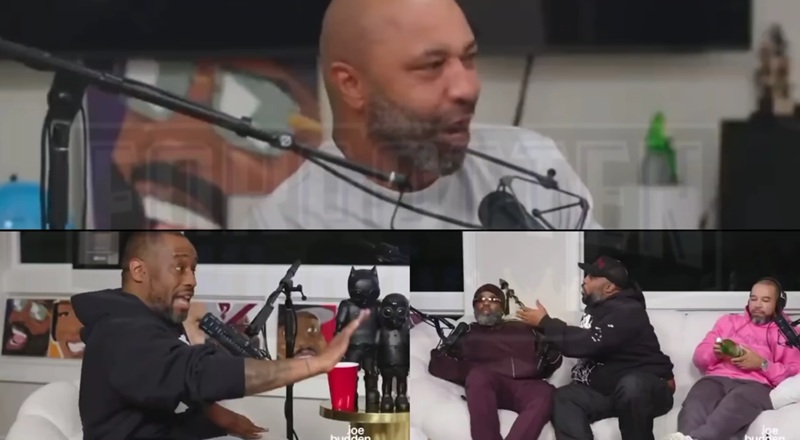 Marc Lamont Hill and Queenzflip nearly fight on Joe Budden Podcast ...