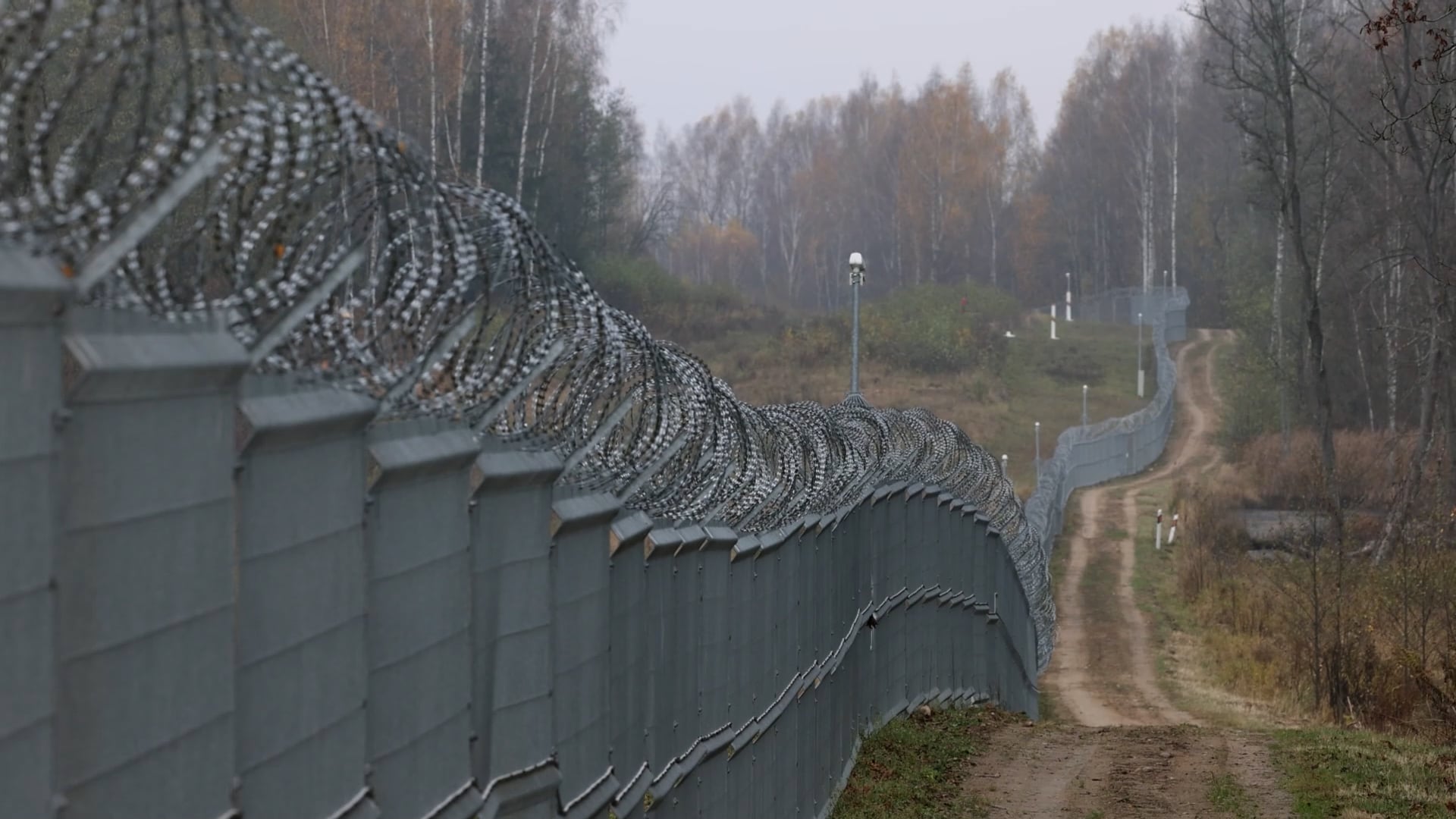 Den russisk-polske grensen: Opptak av Øst-Europas skillelinje