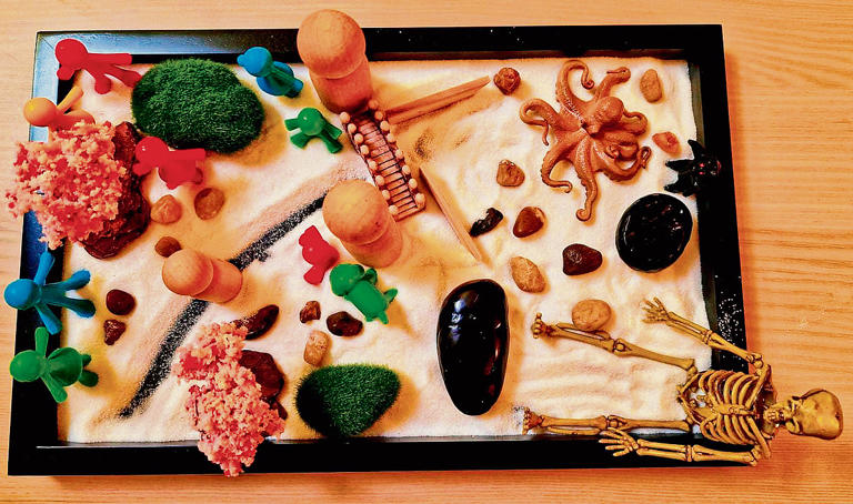 Art as therapy to connect beyond words