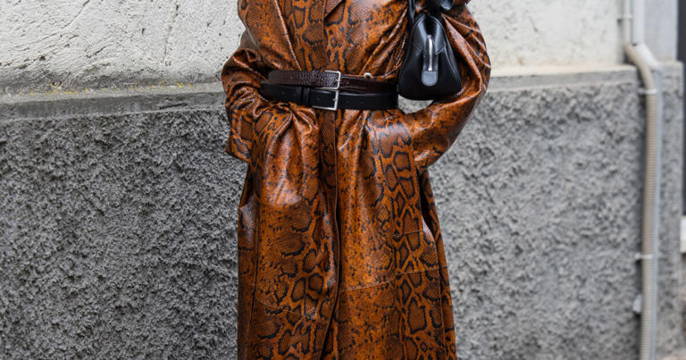 Python coat: Είναι το star piece του φθινοπώρου 2025