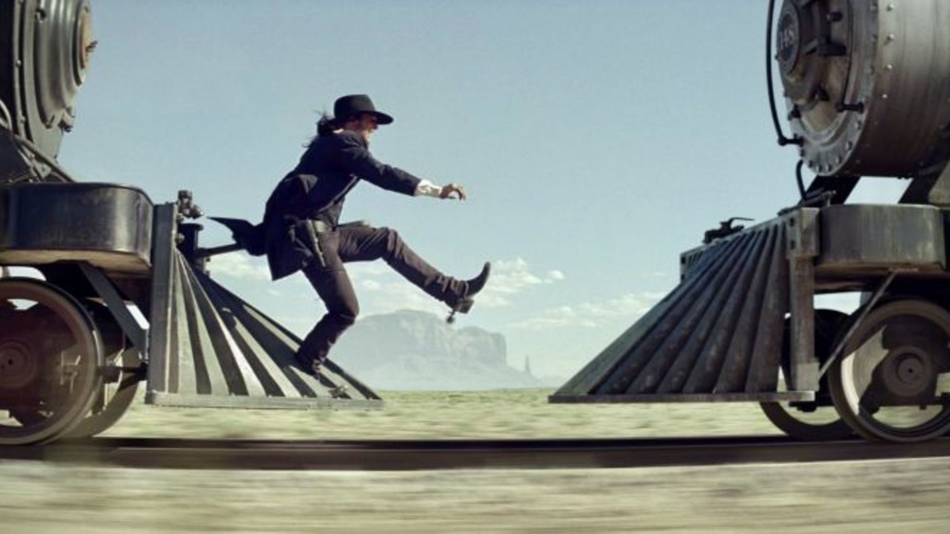 Western 'The Lone Ranger' met Johnny Depp te zien op televisie