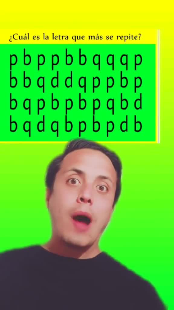 ¿Cuál es la letra que más se repite? #español #inteligencia #letras