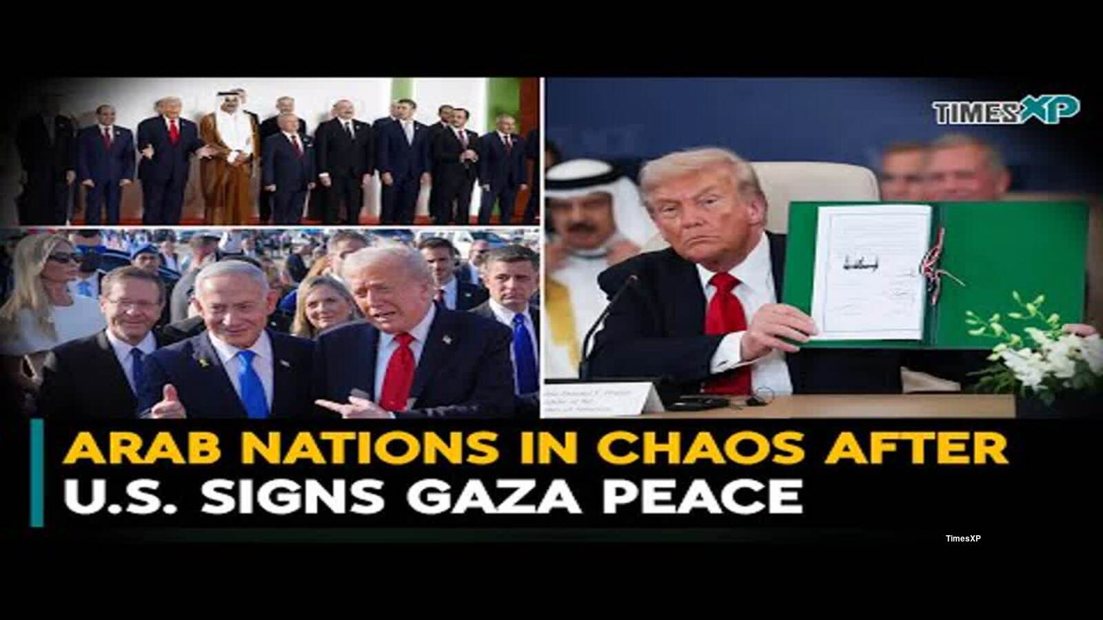 Arab Nations Including Iran, Saudi In Chaos After U.S. Signs Gaza Peace ...