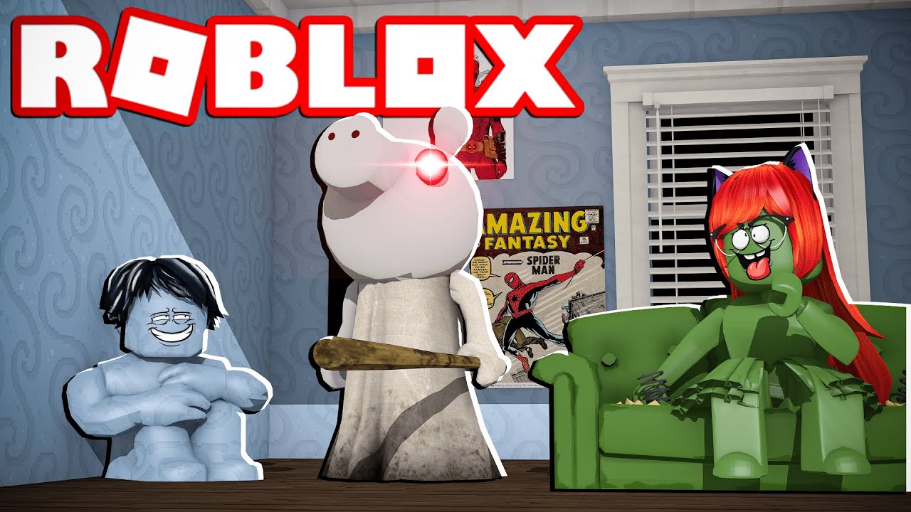 Piggy No Nos Encuentra Nunca con la Ropa Invisible en Roblox