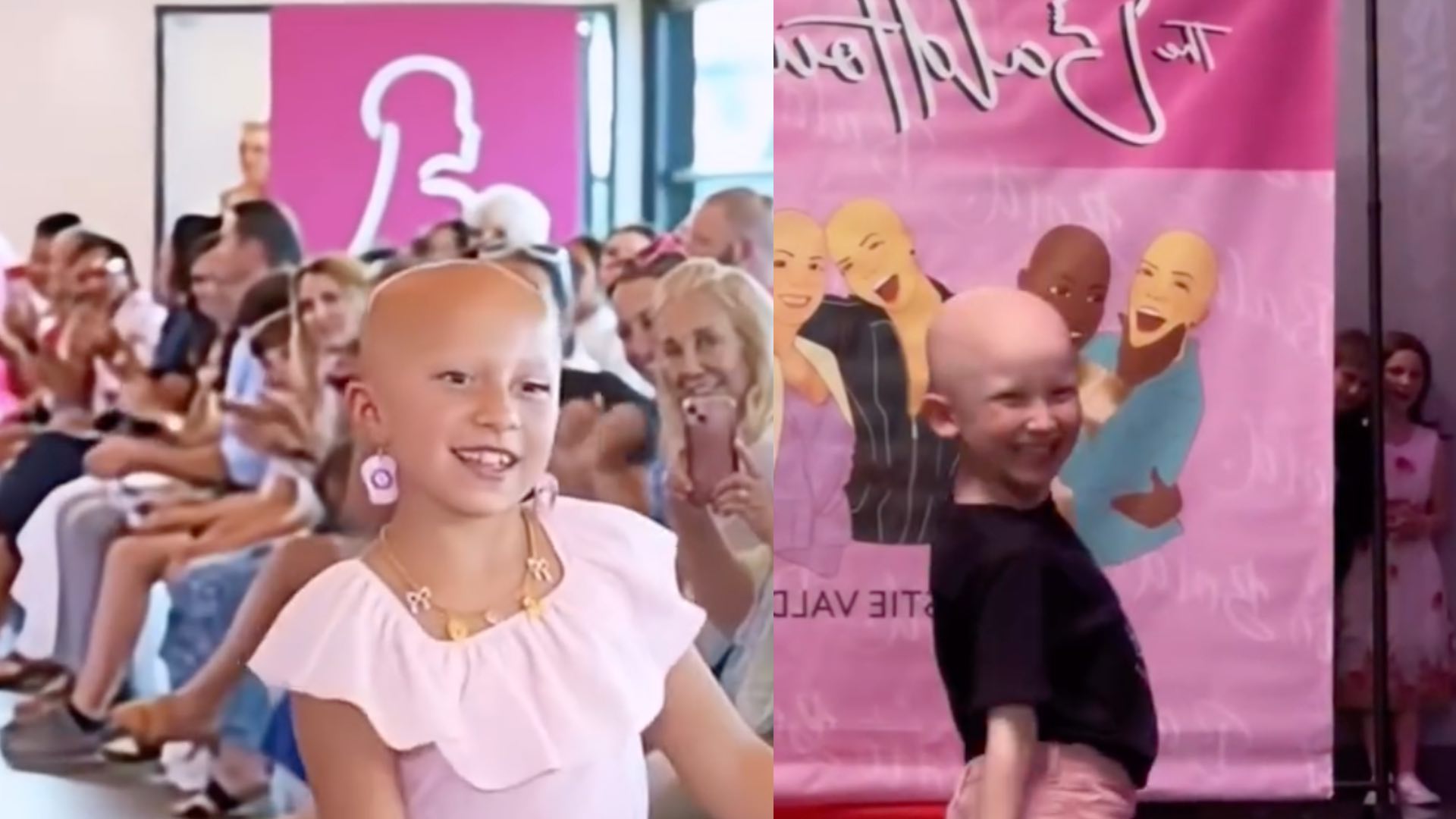 Ihre Parade bewegt das Internet, diese kleinen Mädchen übermitteln eine ...