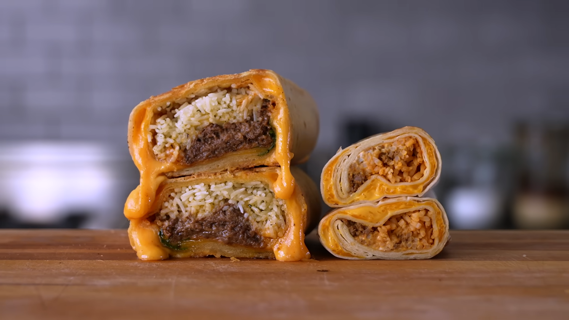 Making the Taco Bell quesarito at home but better