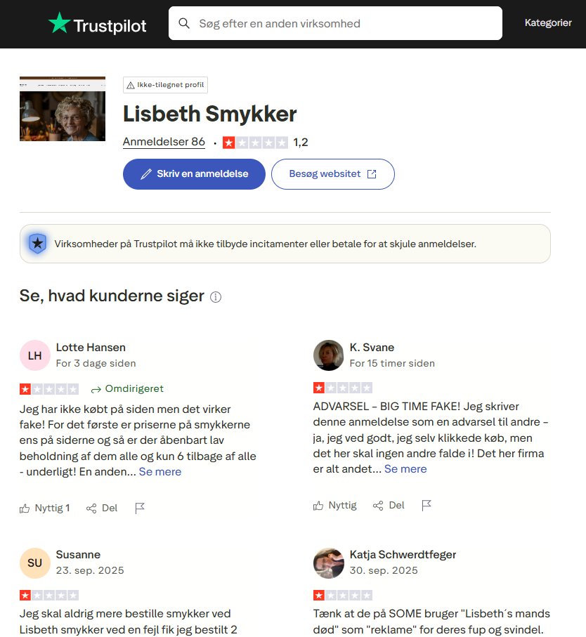 Falsk smykkewebshop lokker med rørende historie - men det er svindel
