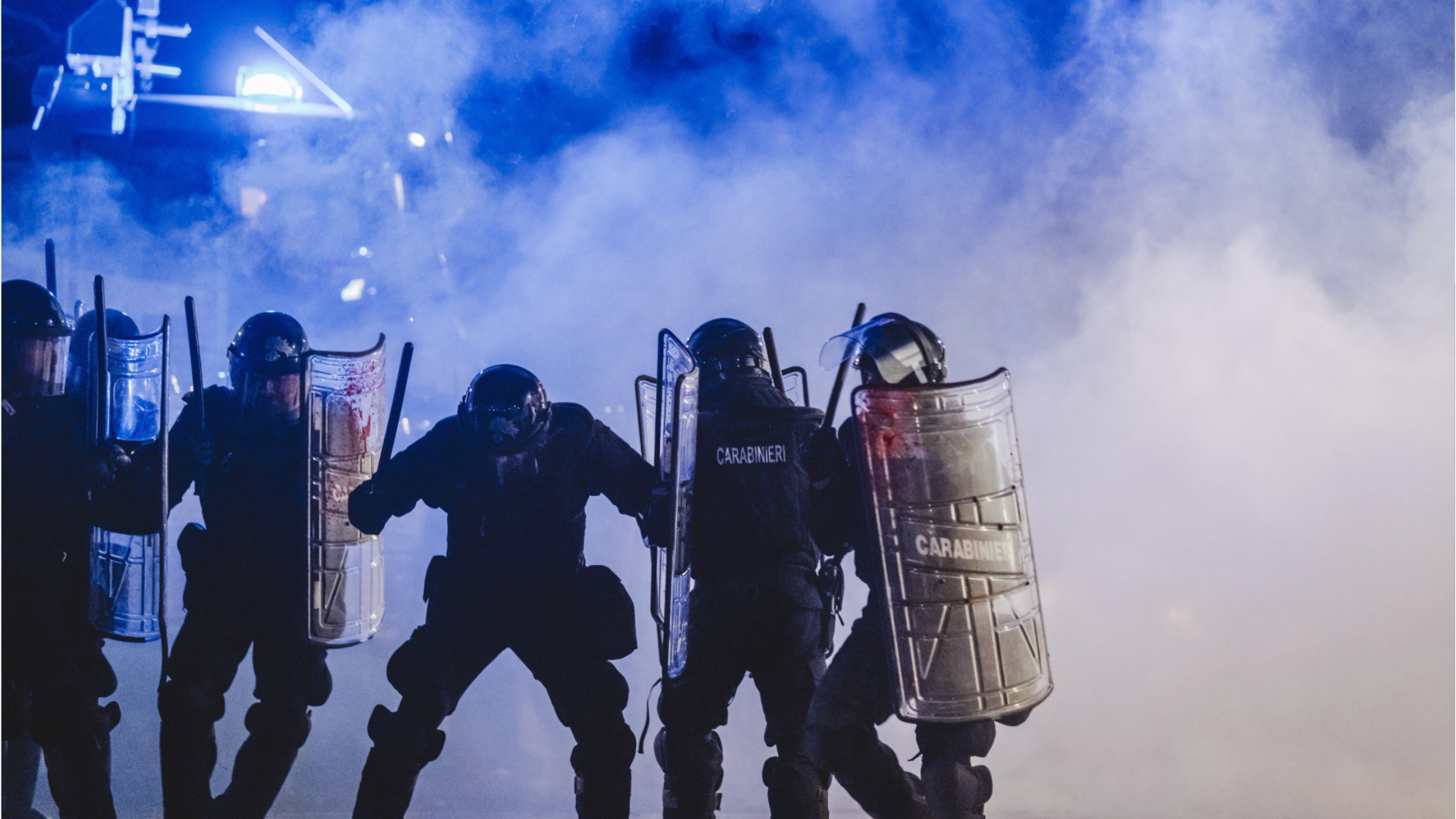 Clashes Erupt at Pro-Palestinian March Before Italy v Israel World Cup ...