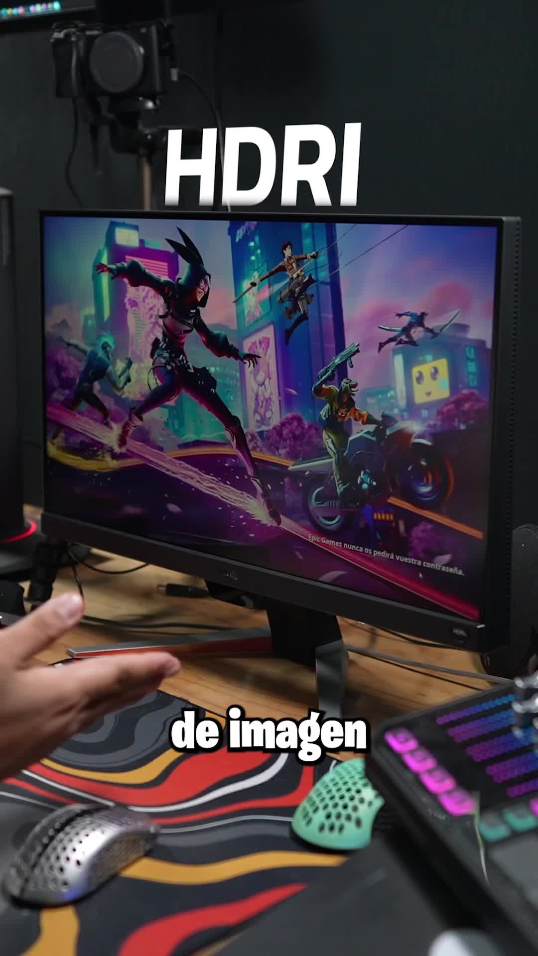 El mejor monitor gamer para tu setup #shorts #FullHD #FreeSync #165Hz # ...