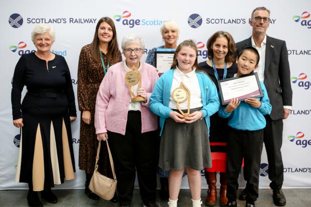 Glasgow school's intergenerational friendship recognised with national ...