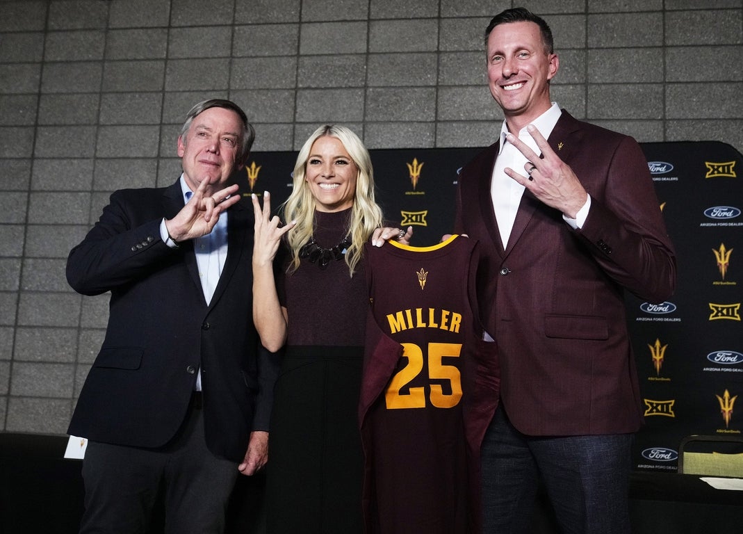 Arizona State women's basketball coach Molly Miller, in photos
