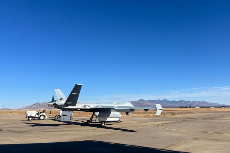 MQ-9 Predator Drones Hunt Migrants at the Border