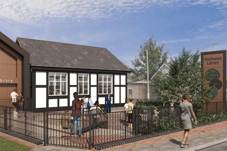 Iconic Northwich Library set for facelift as renovation plans rubber ...