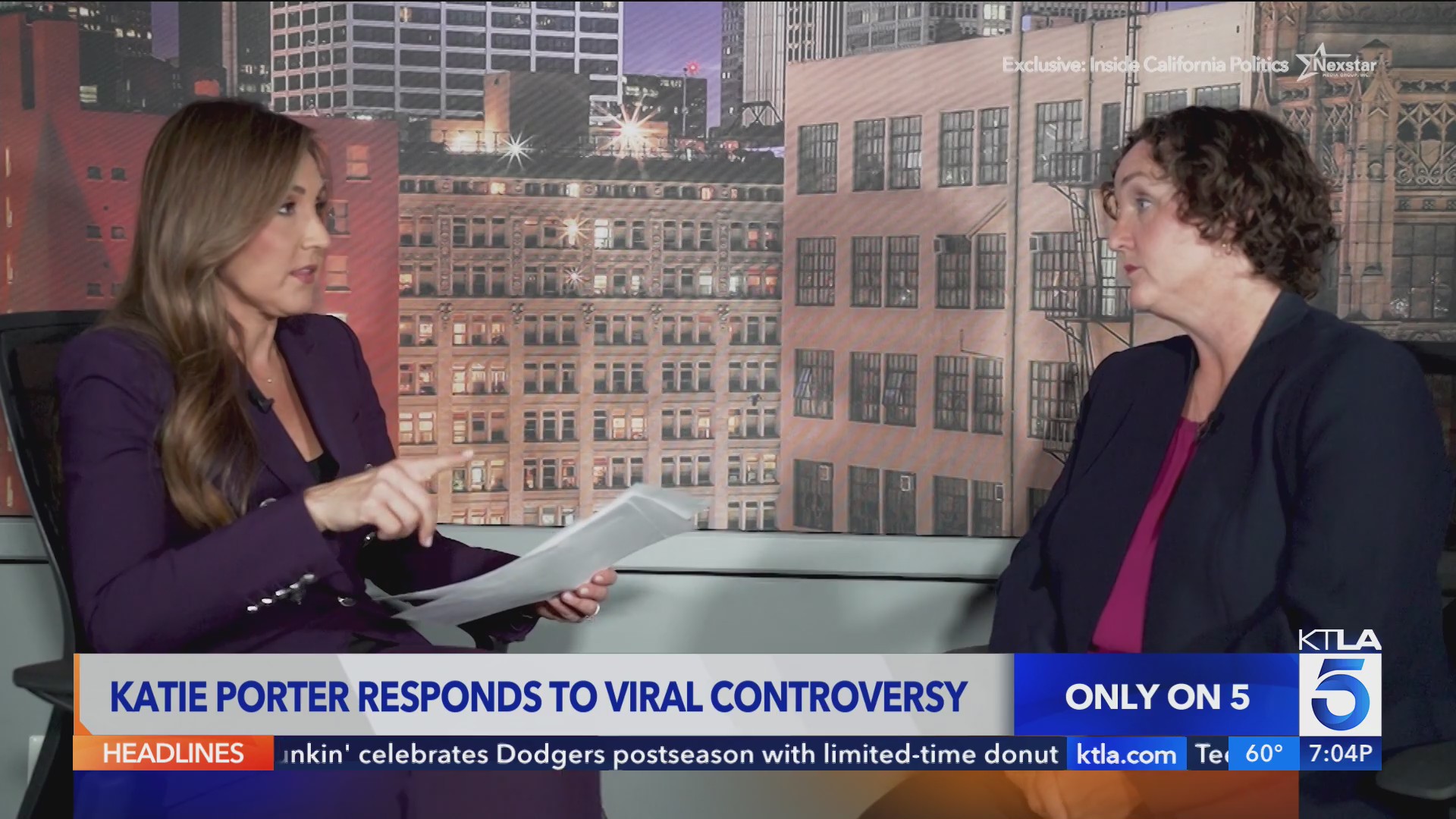 Katie Porter breaks her silence after viral videos threaten to derail ...