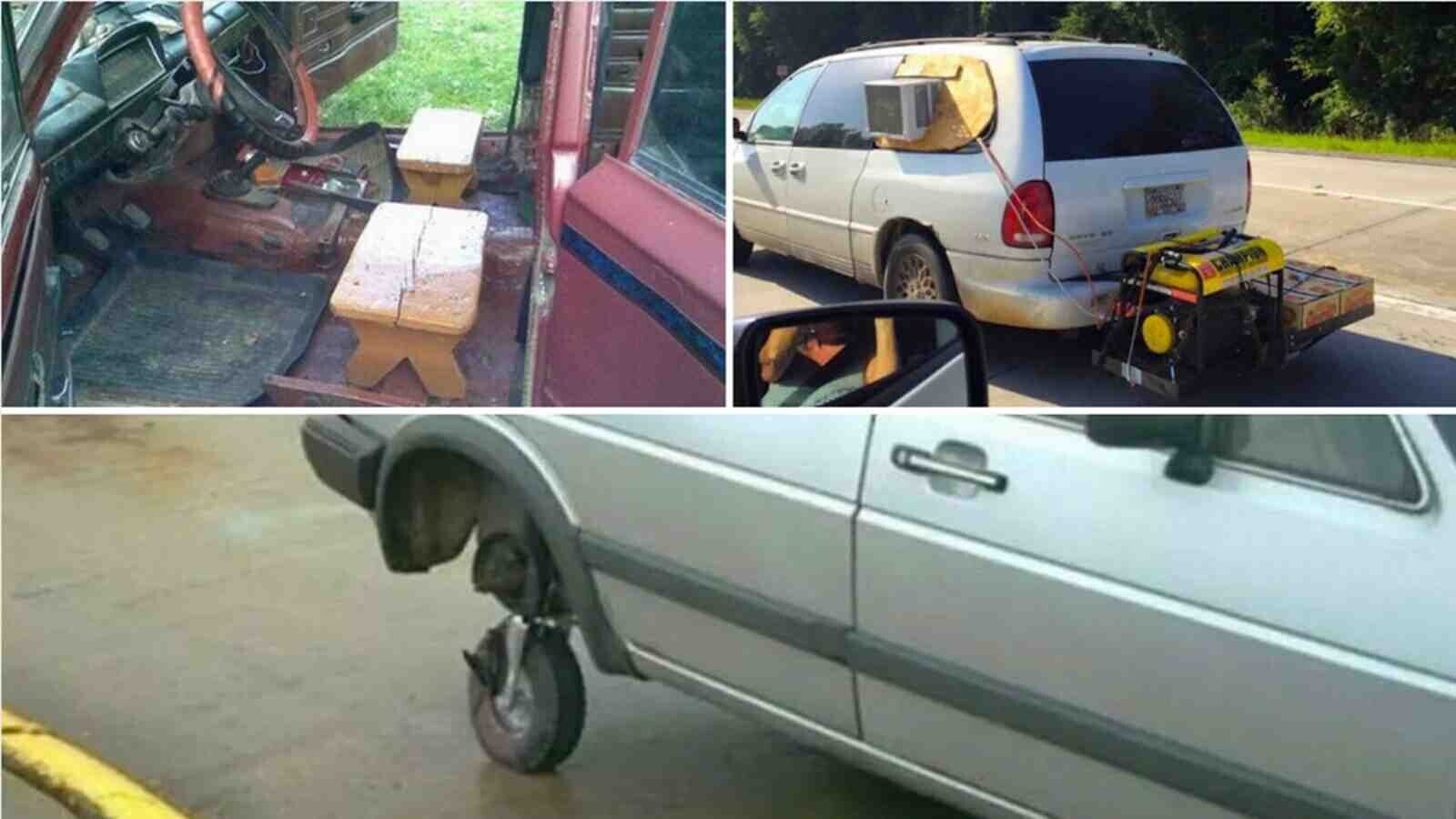 Cars Mostly Held Together By Duct Tape And Dreams