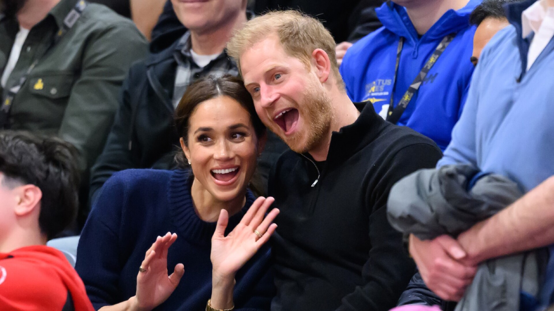 ‘Harry’s trying to make the effort’: Sussexes ‘strategising a peace deal’ with the Royal Family