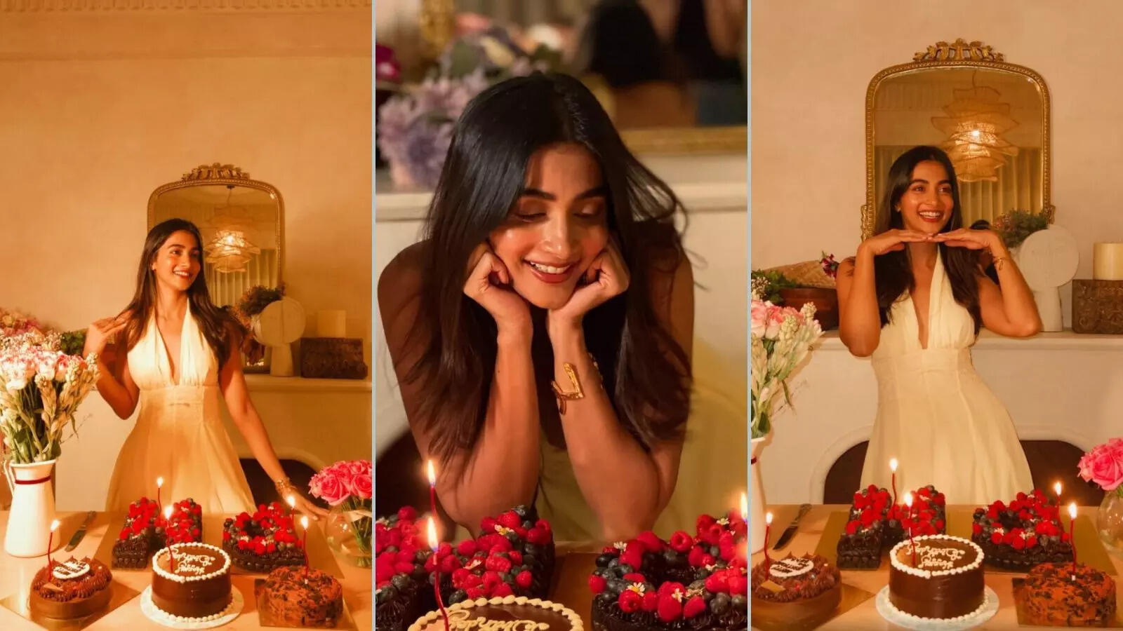 Pooja Hegde Celebrates Her Birthday in Style and Elegance