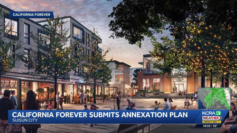 California Forever submits annexation and development plan to Suisun City