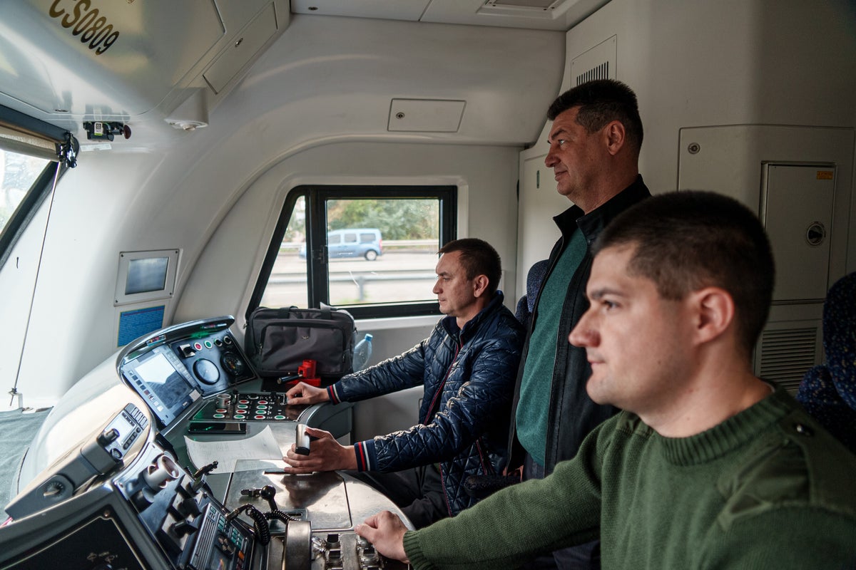 Ukraine has relied on trains during the war. Russia is creating new ...