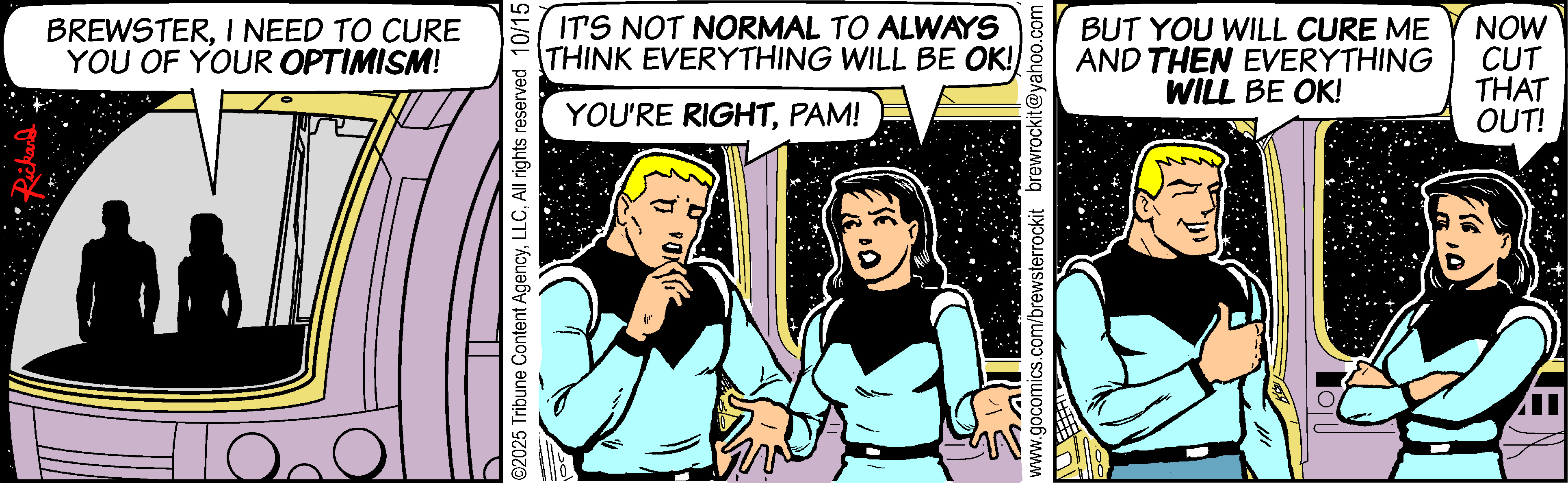 Brewster Rockit by Tim Rickard