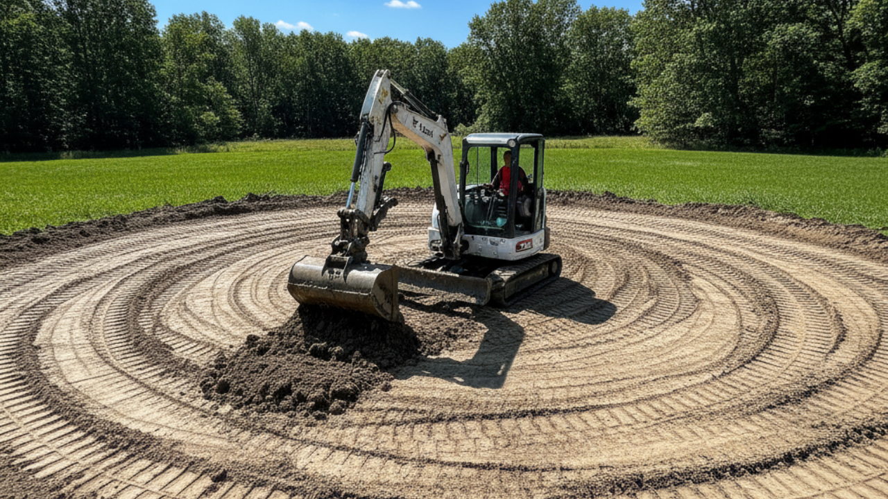 Finishing the Biggest Pond Project Yet – 36” Godzilla Bucket & Bobcat ...