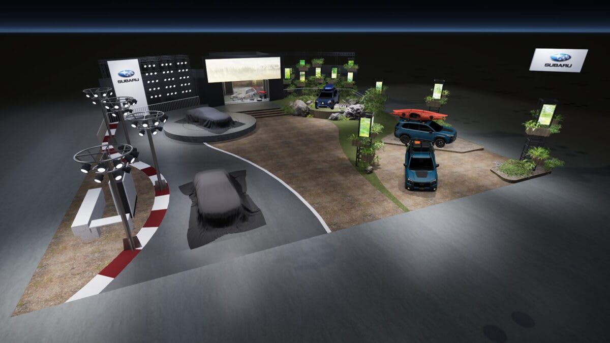 SUBARUがJapan Mobility Show出展 STIコンセプト2台＆新型BEV初公開