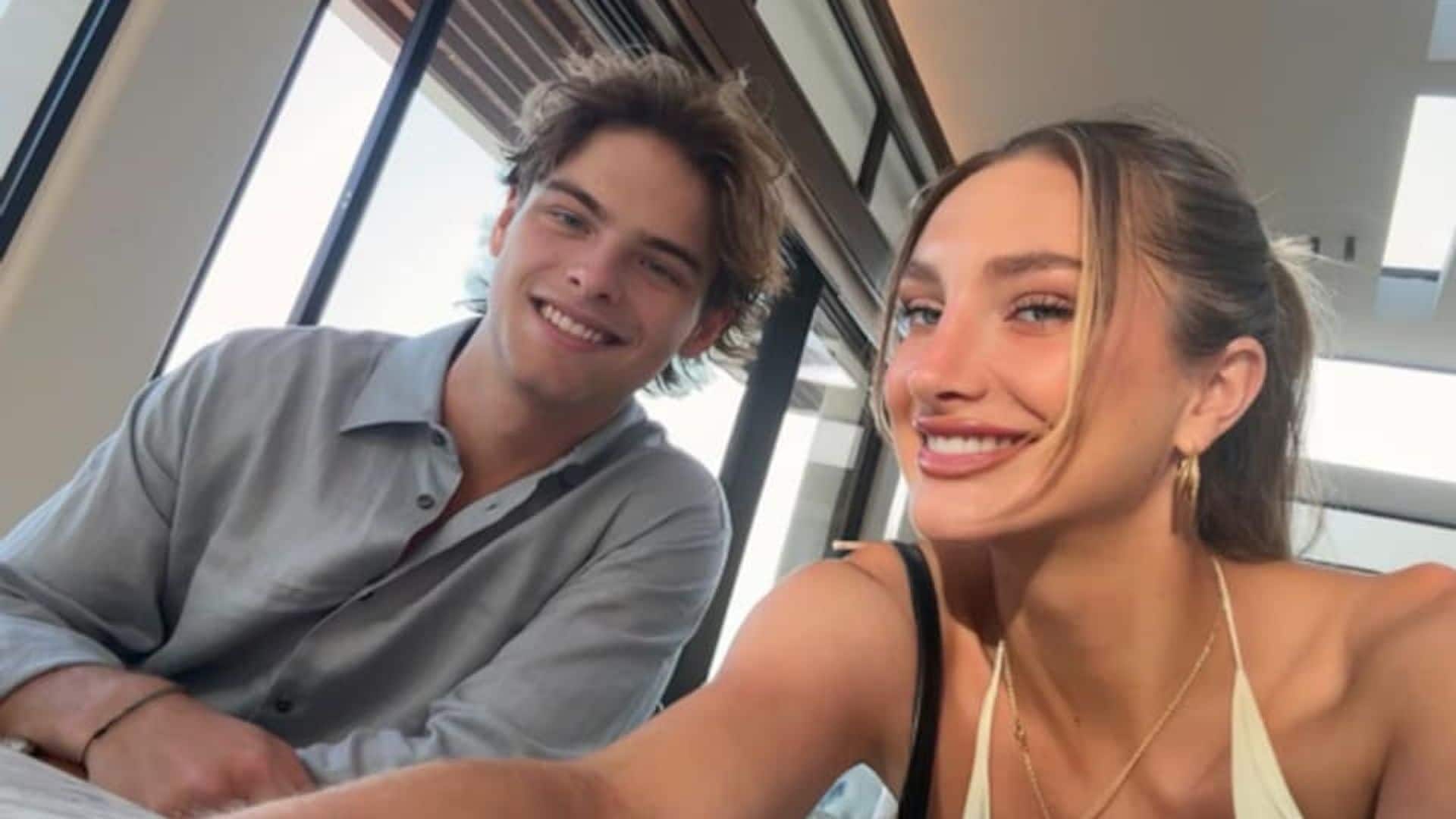 Mathilde Pinault, Salma Hayek’s stepdaughter, celebrates her brother ...