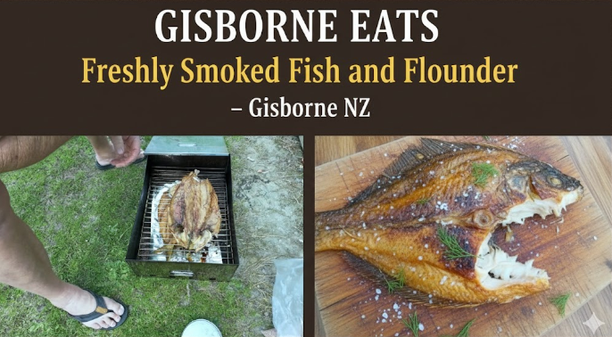 Freshly Smoked Fish and Flounder – Gisborne NZ